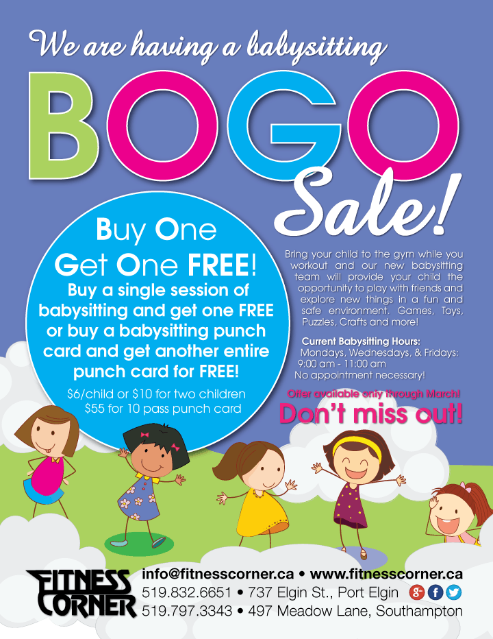 babysitting-BOGO-poster-web - Fitness Corner